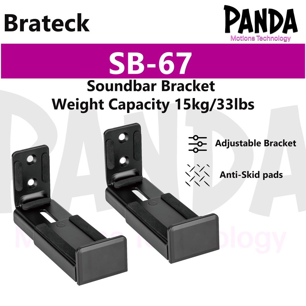 Brateck Soundbar Bracket (SB-67) | Shopee Malaysia