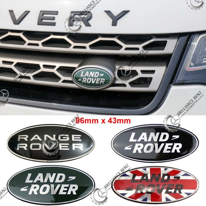LAND ROVER CAR STICKER EMBLEM FRONT GRILL COVER RANGE ROVER LOGO ORI ...