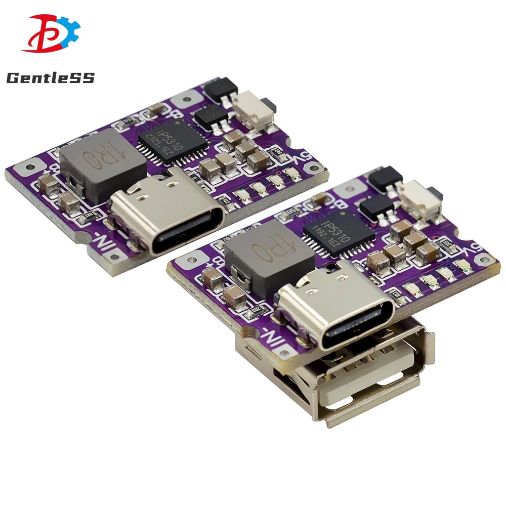 Type-C USB 5V 1A 18650 Lithium Battery Charger Module Li-ion Charging ...
