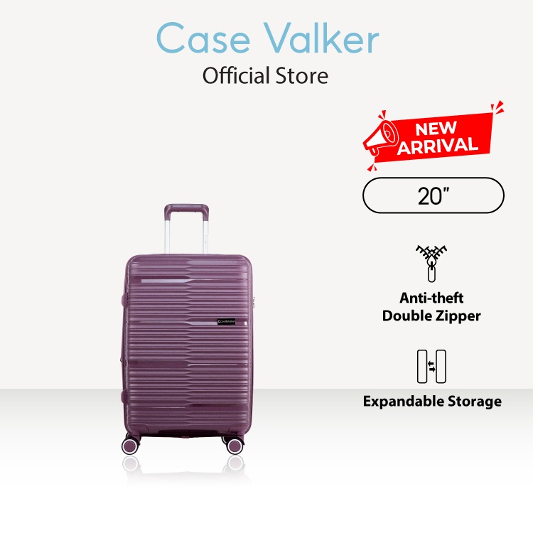 Case Valker Signature Thena Unbreakable Polypropylene Luggage Bag (20 ...