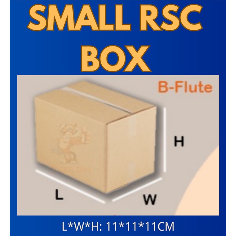 Box Small RSC Box Carton Box Karton Kotak Packing Paper Box Kotak ...