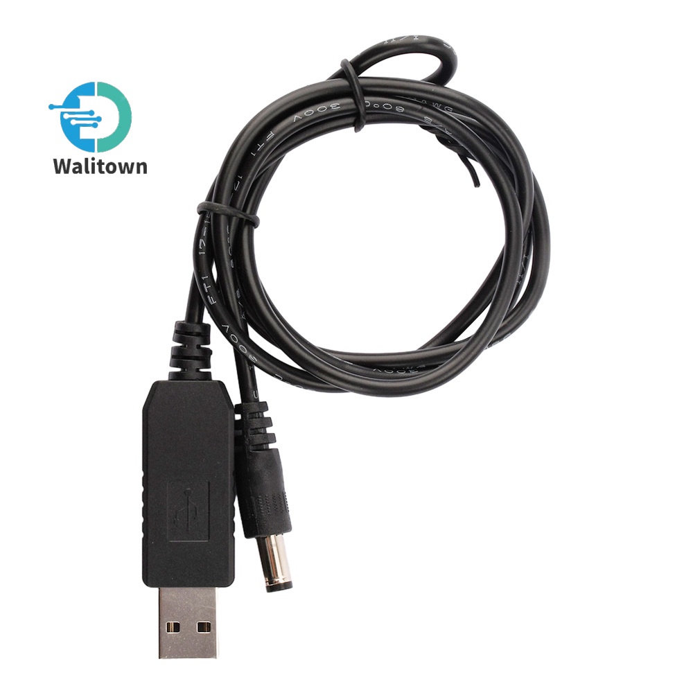 DC9V/12V 3A USB to DC Convert Cable Voltage Step-Up Cable 5.5*2.5mm DC ...