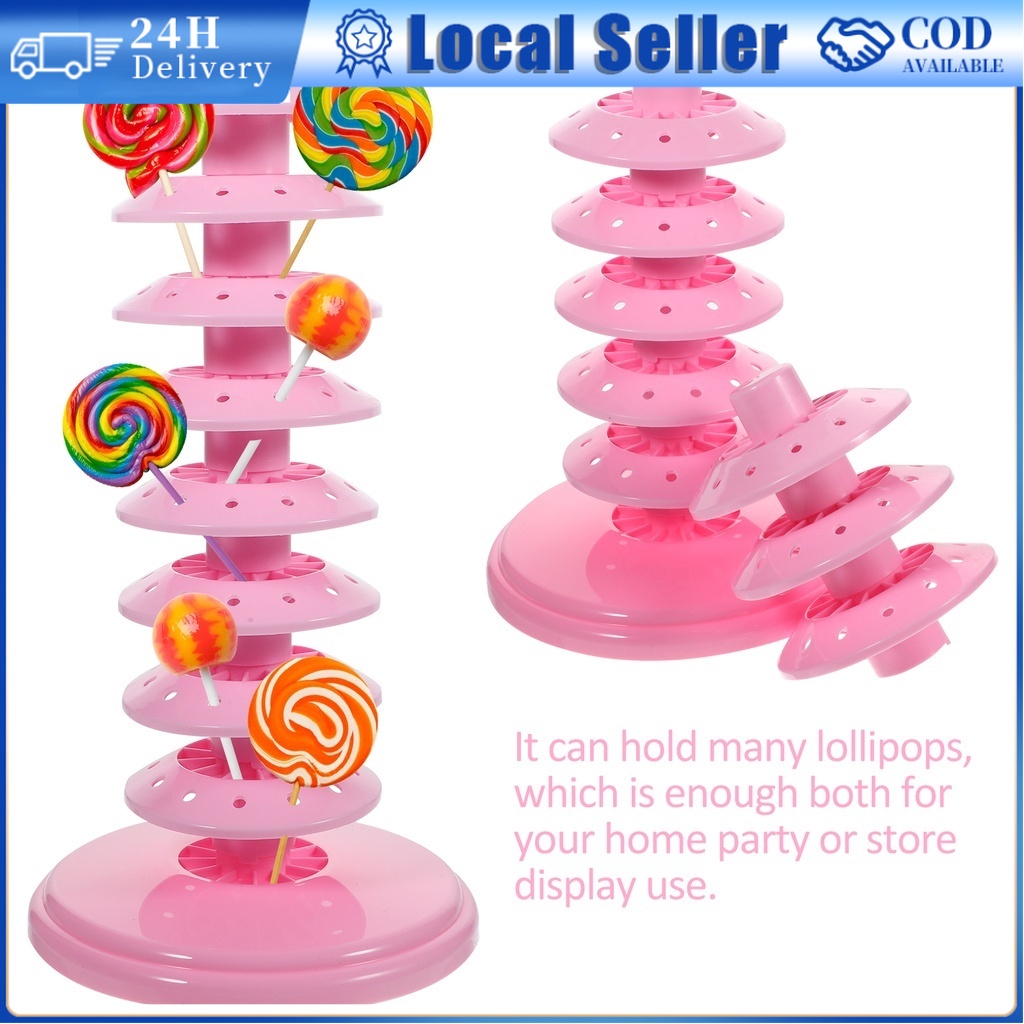 10 Layer Lollipop Stand Holder Lolipop Candy Storage Bracket For Party ...