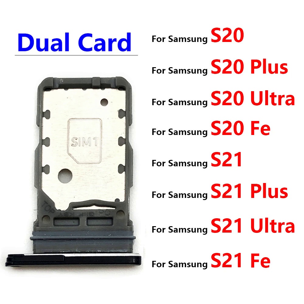 Original New For Samsung Galaxy S21 S20 Plus Ultra Fe Dual SIM Card ...