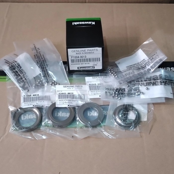 Kawasaki W175 Steering set Steering set Original | Shopee Malaysia