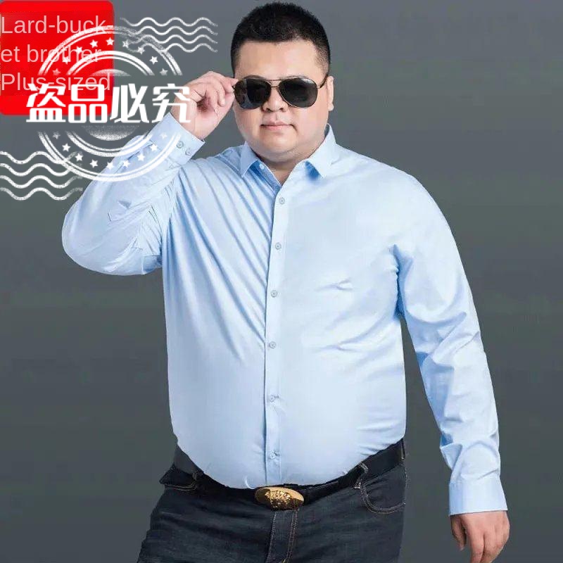 Kemeja S Lelaki Saiz Ekstra Besar Plus Baju Musim Bunga dan Luruh ...