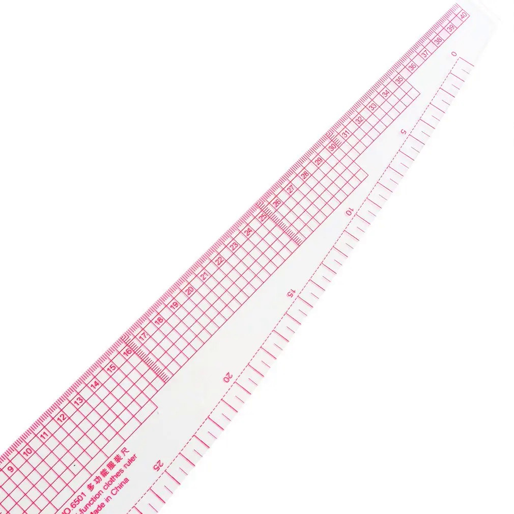 Multifunction 6501 Plastic French Curve Sewing Ruler Measure Tailor ...