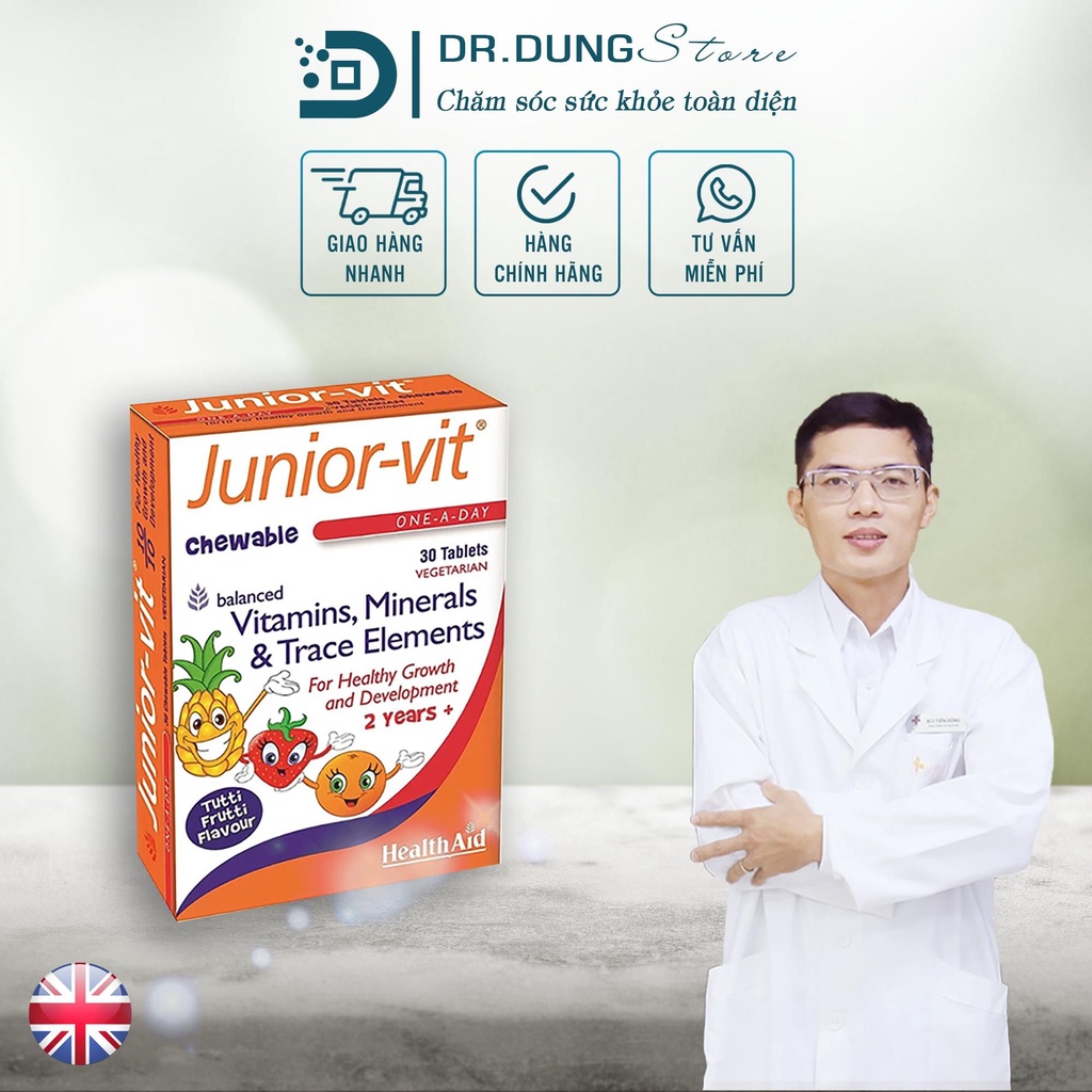 Dr.dung - Junior Vit - Multivitamin for children 2 years and older in ...
