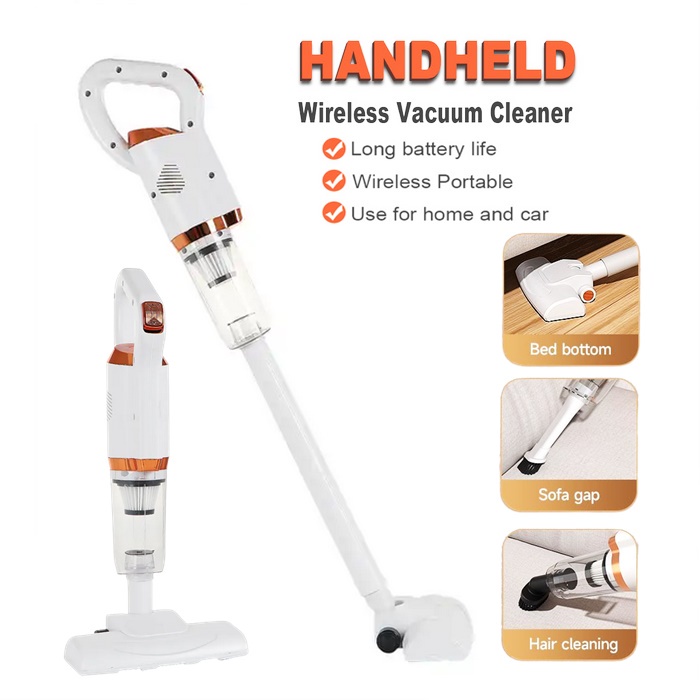 Cordless Vacuum Cleaner Handheld Vacuum Rechargeable Car Vacuum Cleaner ...