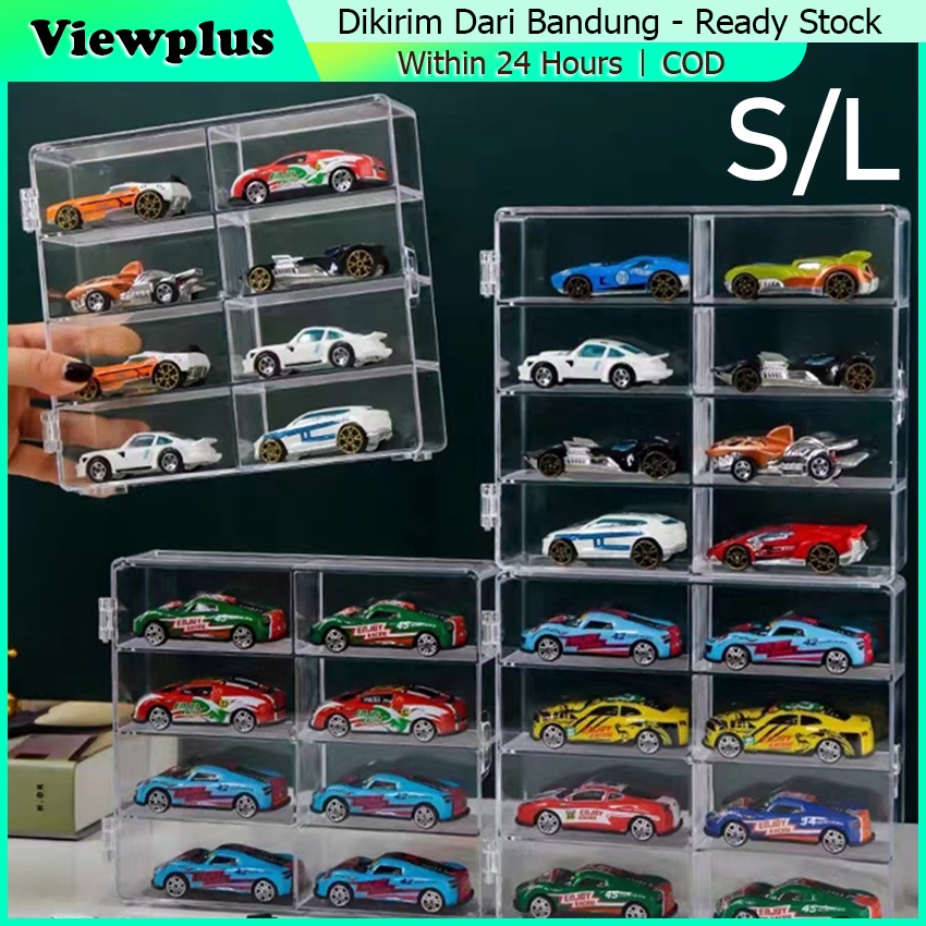 1:64 / 1:32 Scale Acrylic Diecast Rack contains 8 Ready to Use Full ...