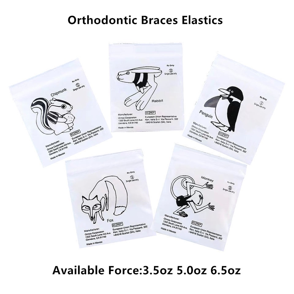 Dental Elastics Rubber Bands High-quality Latex Braces Force Dental ...