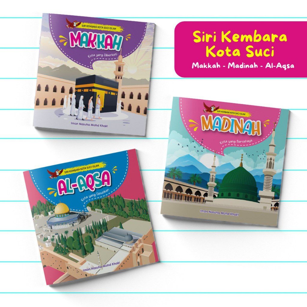 Aras Mega : Set Siri Kembara Kota Suci Islam : AL-AQSA, MAKKAH, MADINAH (3 buah buku) | Shopee ...