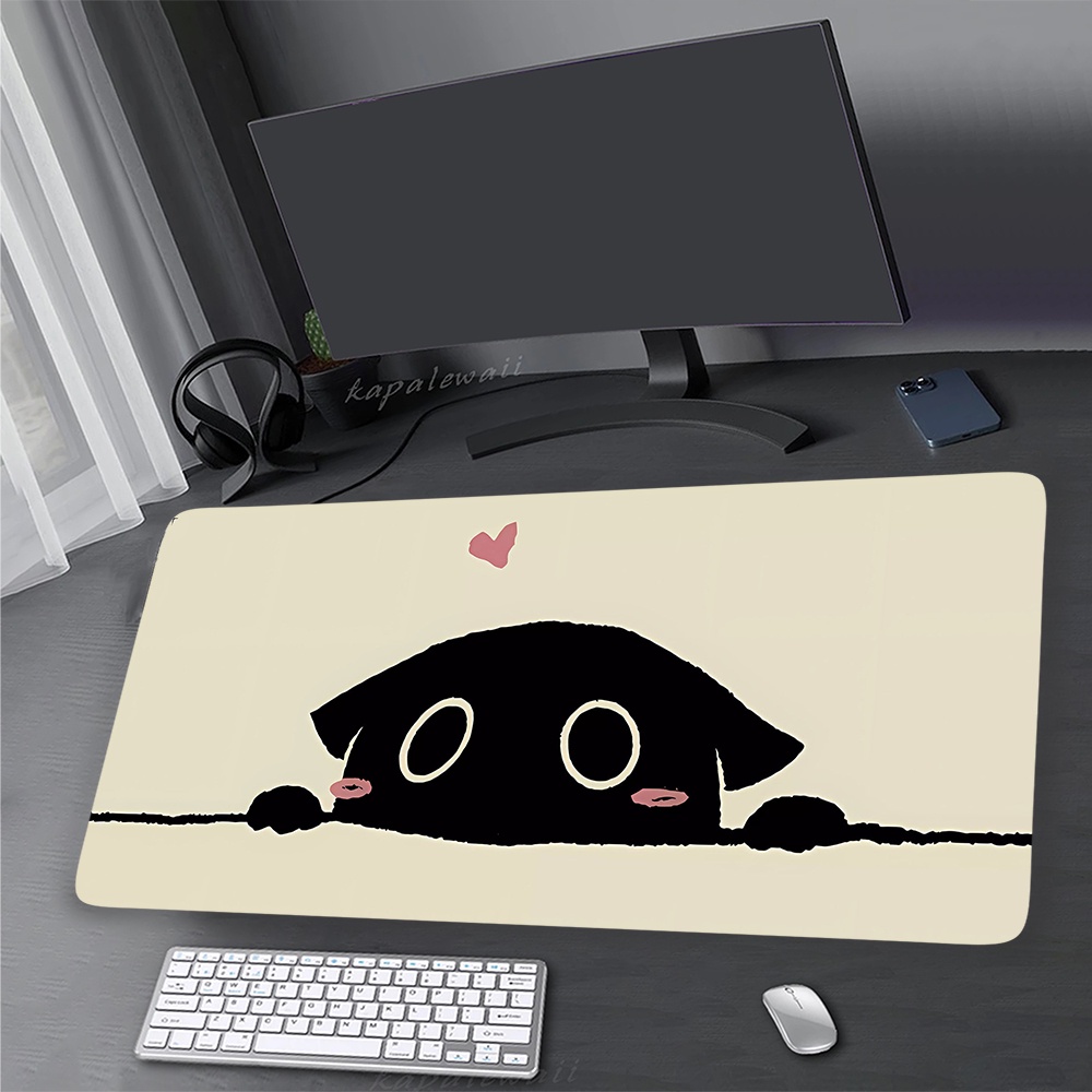 Kawaii Cute Cat Mouse Pad Home Office Mousepad Rubber Desk Mat Keyboard ...