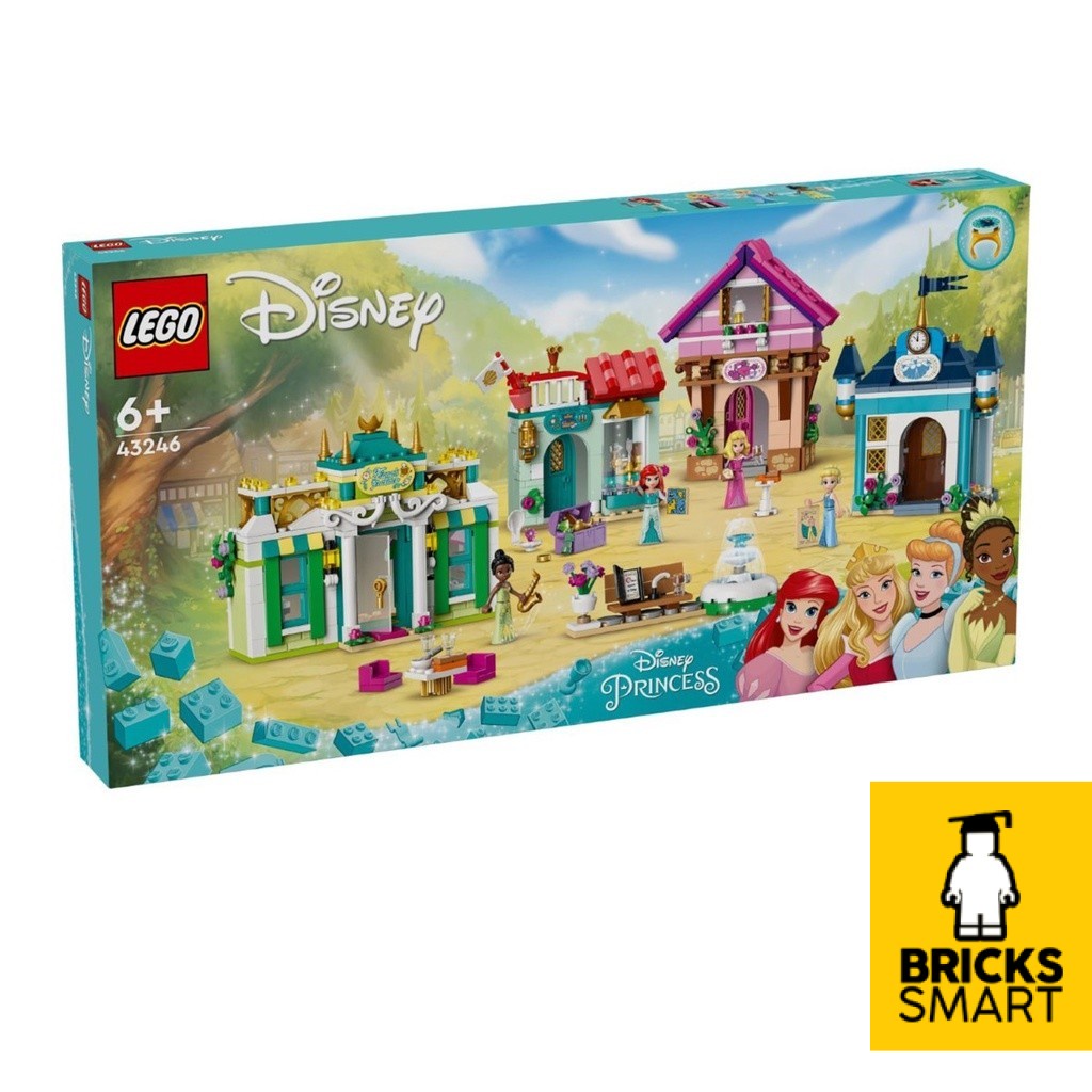 LEGO 43246 Disney Princess Market Adventure Building Toy Set (817 ...