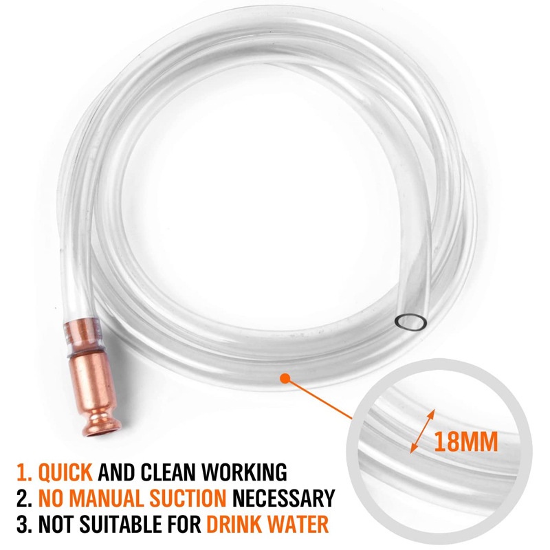 Multifunction Liquid Sucker Pump, Shake Siphon Hose Pump Gasoline ...