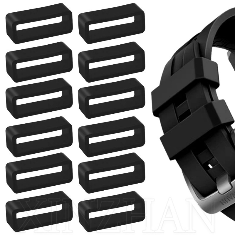 12MM/14MM/16MM/18MM/20MM Wristband Fixed Strap Loop / Universal Silica ...