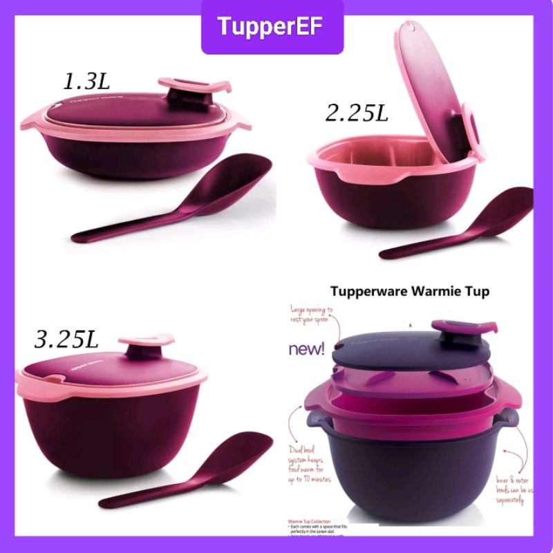 💖💖 Tupperware Warmie Tup Serving Set (Loose) | Shopee Malaysia