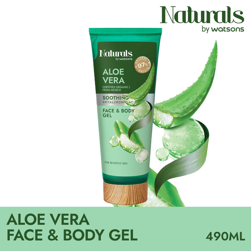 NATURALS BY WATSONS Aloe Vera Soothing Soothing Gel 200ml | Shopee Malaysia
