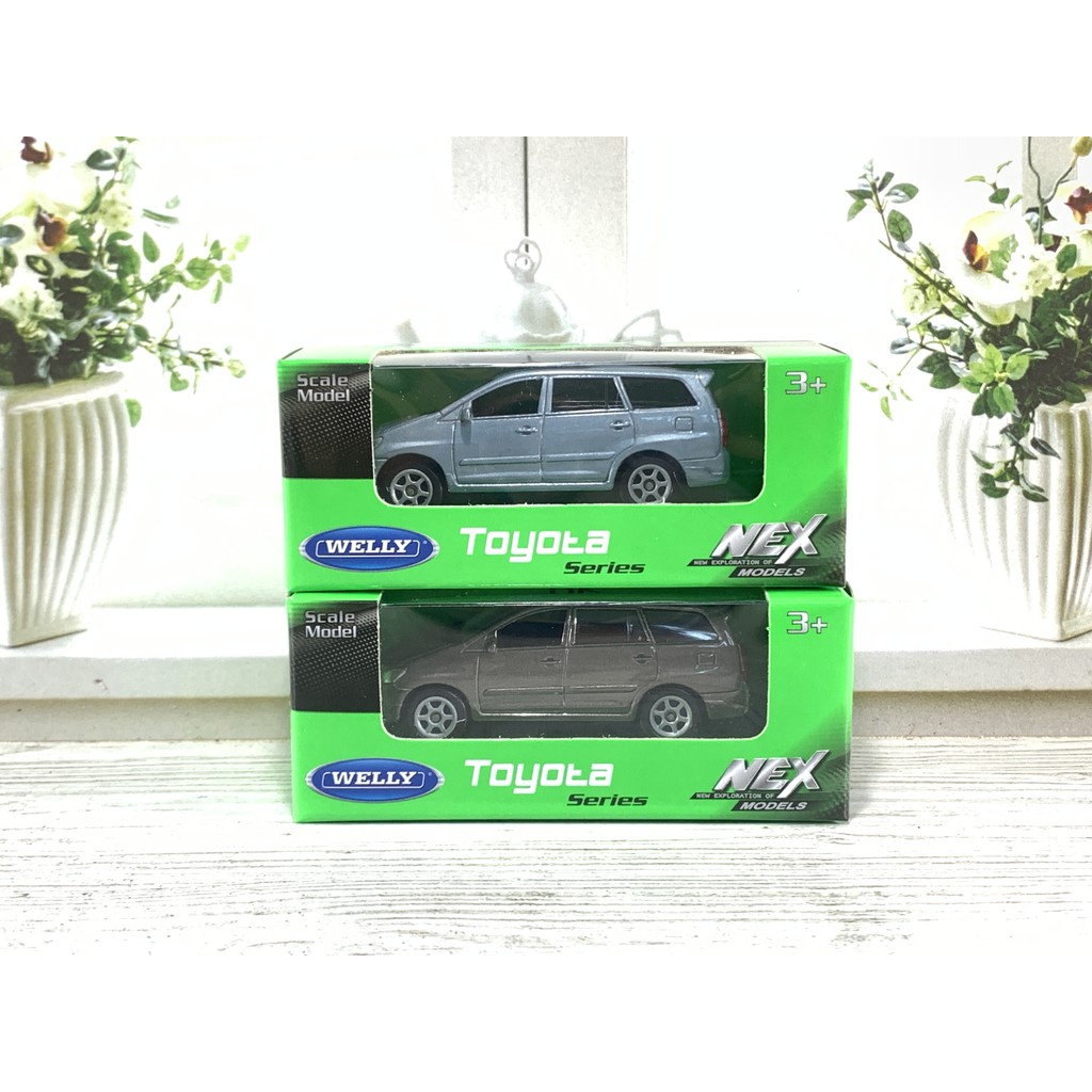 Nex WELLY TOYOTA INNOVA GRAND NEW BARONG SERIES 1:64 1:60 DIECAST ...
