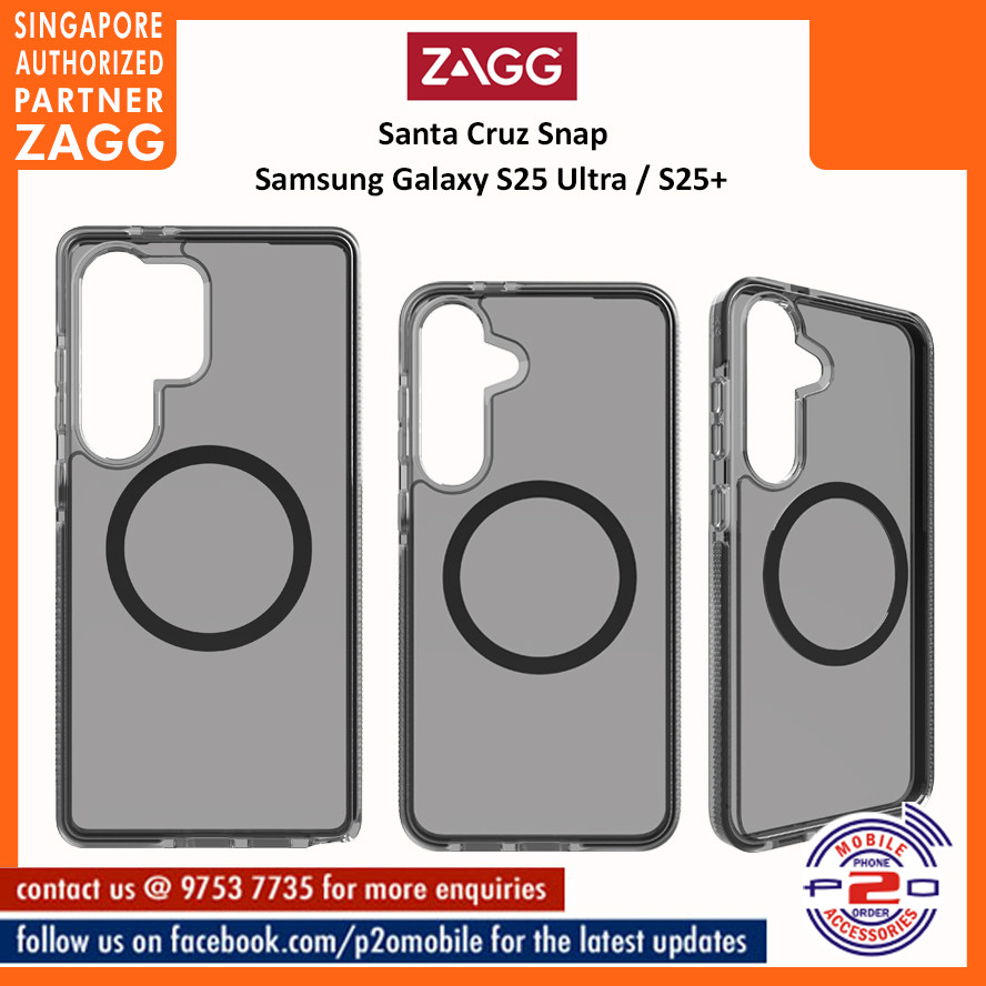 Zagg Santa Cruz Snap for Samsung Galaxy S25 Ultra/Galaxy S25+ | Shopee ...
