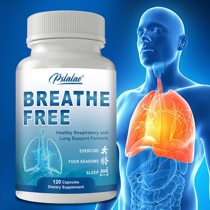 Pslalae Breathe Easy Supports Healthy Respiratory System Clear Lungs ...