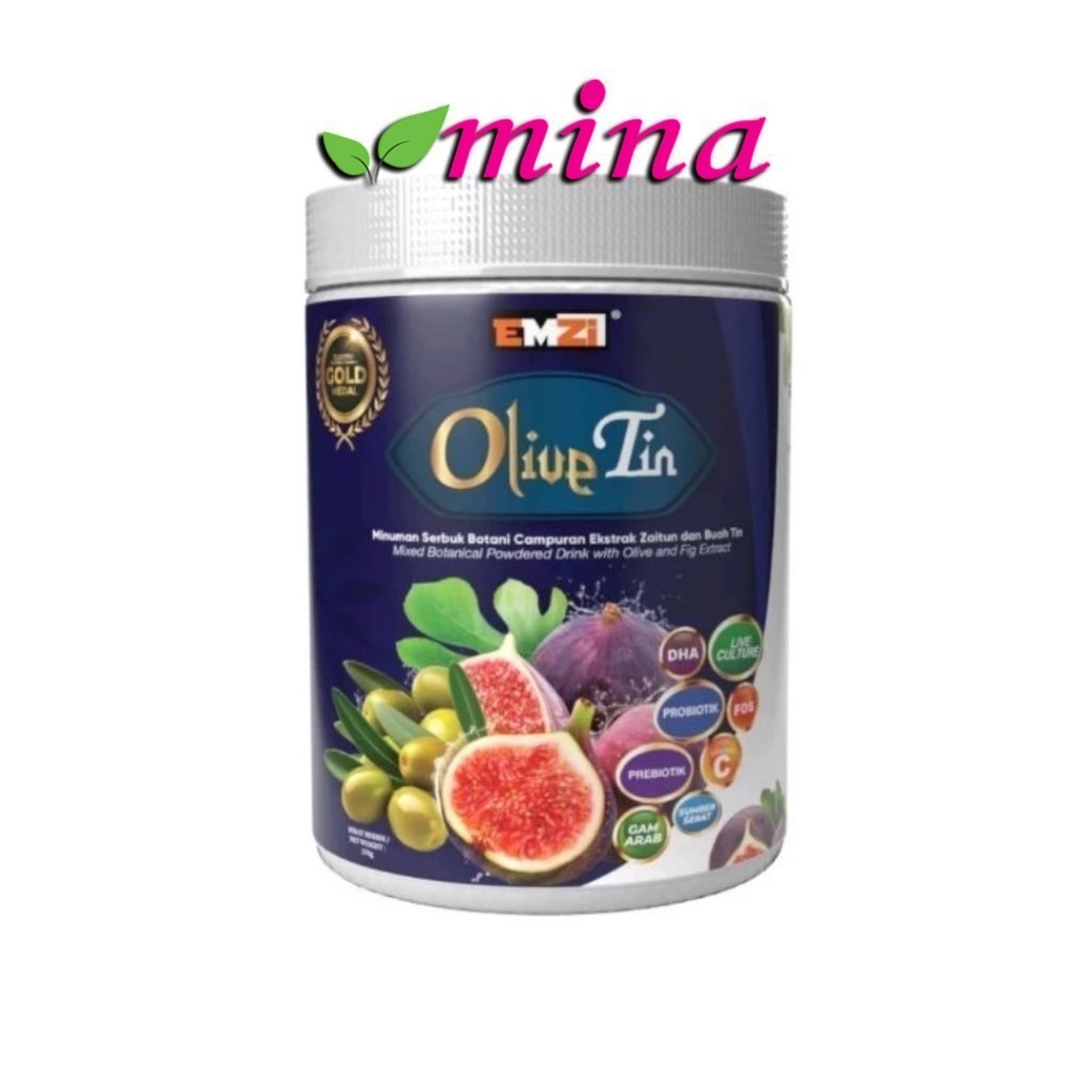 Olive Tin EMZI 270gm | 𝗢𝗥𝗜𝗚𝗜𝗡𝗔𝗟 HQ Minuman KHASIAT BUAH ZAITUN & BUAH ...