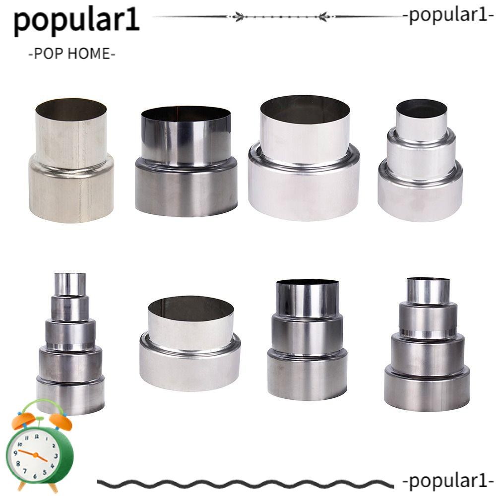 POP Chimney Adaptor Stove Pipe, 60-120mm Stainless Steel Flue Exhaust ...