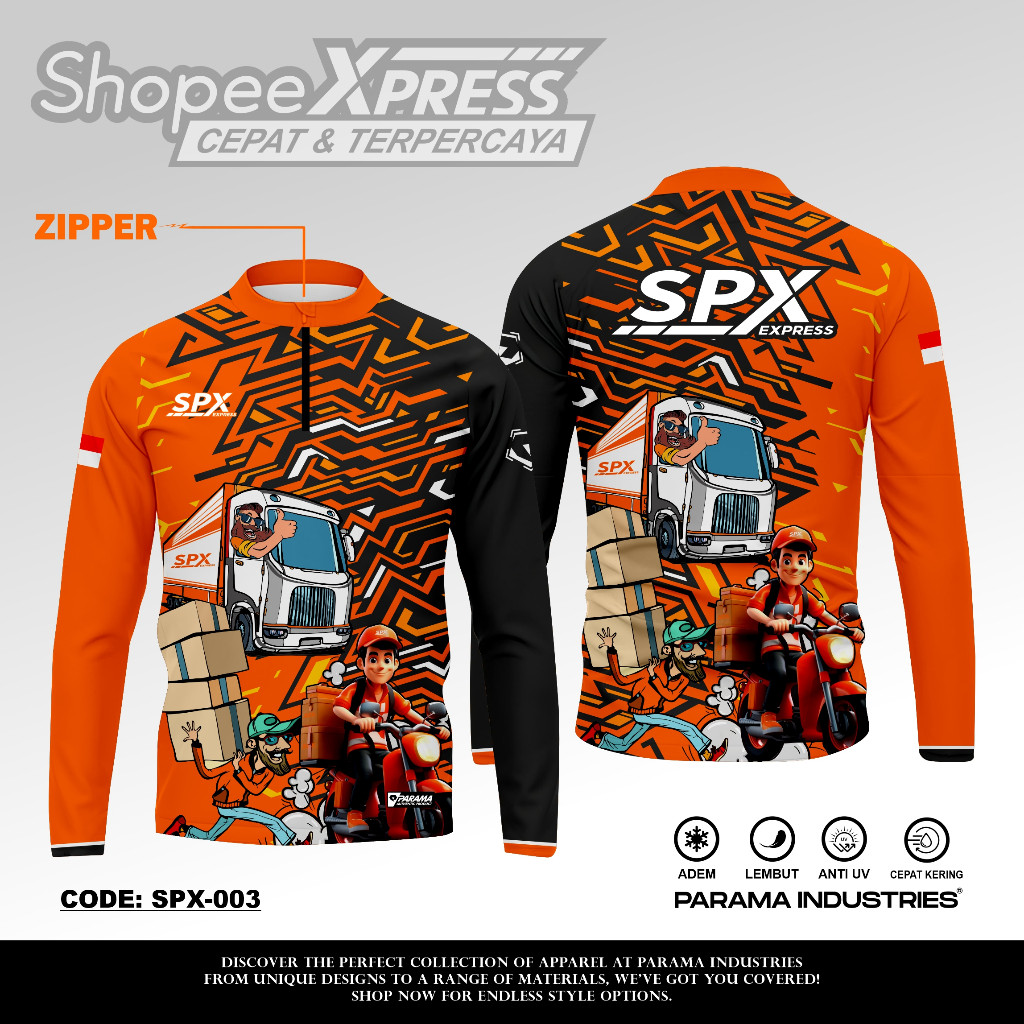 Shopee Spx Expresst Shirt Microfiber Jersey Limited Edition | Shopee ...