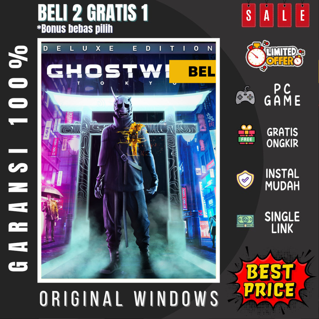 Ghostwire TOKYO DELUXE EDITION - GAME PC - LAPTOP GAME - PC GAMES - BUY ...