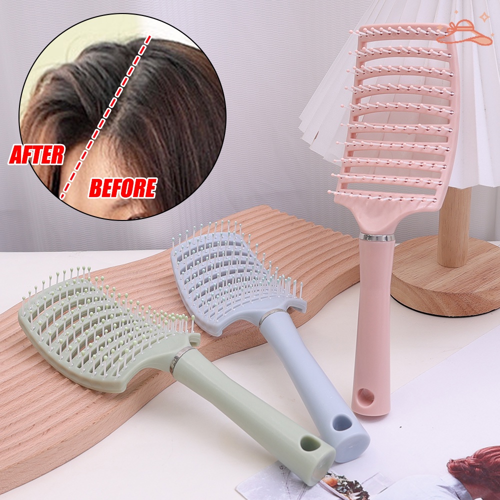 Scalp Relaxation Tangled Massage Comb Hairstyling Tool/ Travel Portable ...