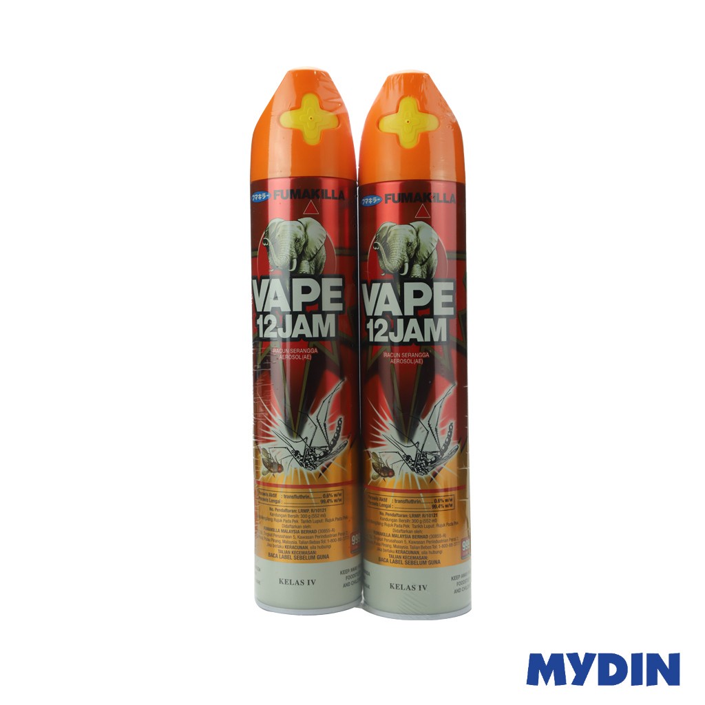 Fumakilla Vape 12h Mosquito Aerosol Spray (552ml) | Shopee Malaysia