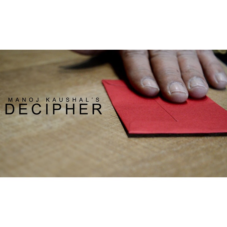 Decipher by Manoj kajhal (Digital download) | Shopee Malaysia