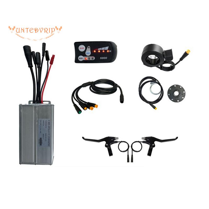 36V 48V 1000W E-Bike 30A Sine Wave Brushless Controller with S800 ...