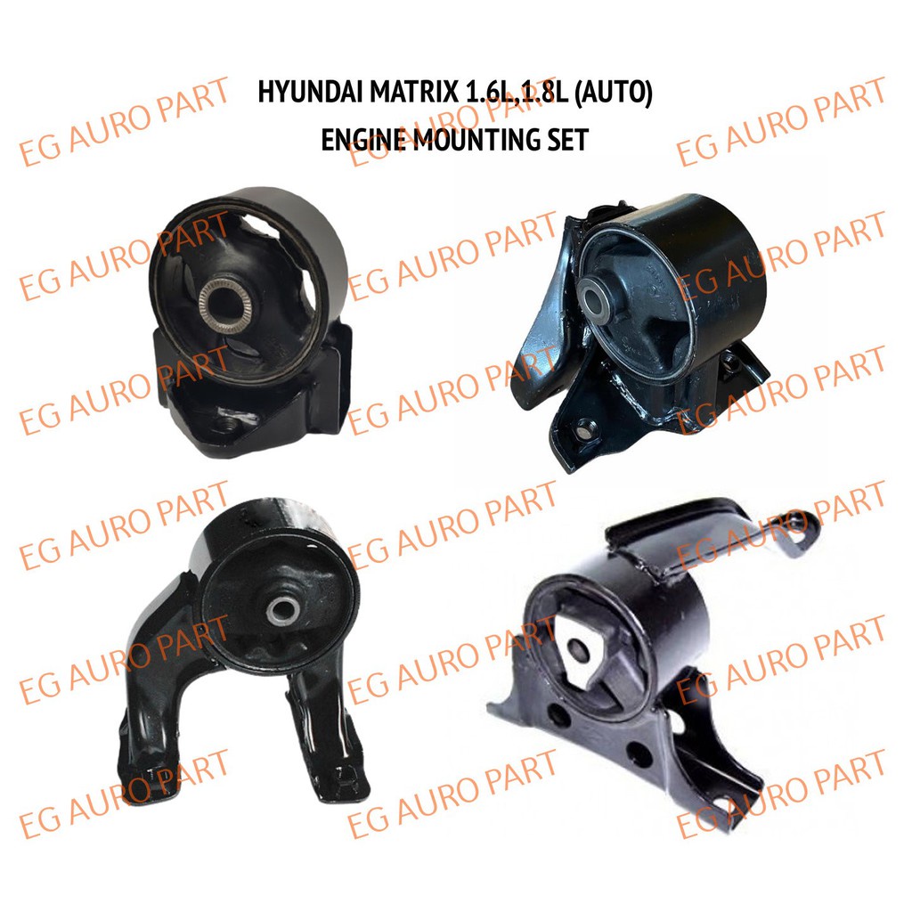 (PREMIUM QUALITY) ENGINE MOUNTING SET HYUNDAI MATRIX (AUTO) | Shopee ...