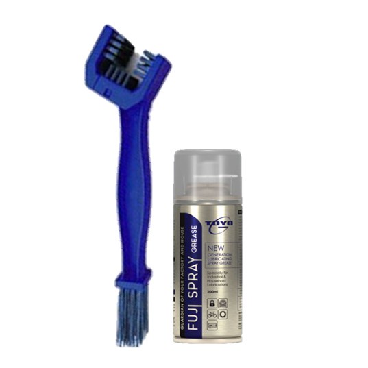 TOYO FUJI SPRAY GREASE 200ML FOC CHAIN BRUSH | Shopee Malaysia