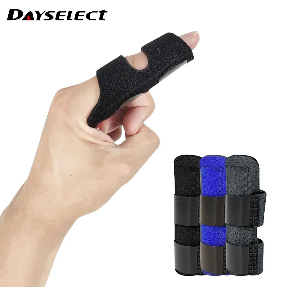 DAYSELECT 1Pcs Adjustable Finger Splint Brace Built-in Aluminum Alloy ...