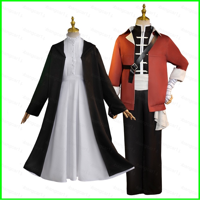 Anime Sousou no Frieren Anime Fern Stark Cosplay Costume Cloak Jacket ...