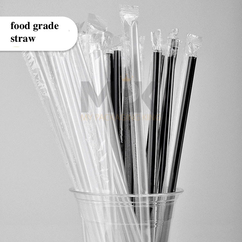 Straw Single Packing / Individual Single Pack Disposable End Sharp ...