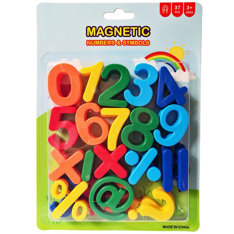 Magnetic Letters Numbers Alphabet 123 Fridge Magnets Uppercase ...