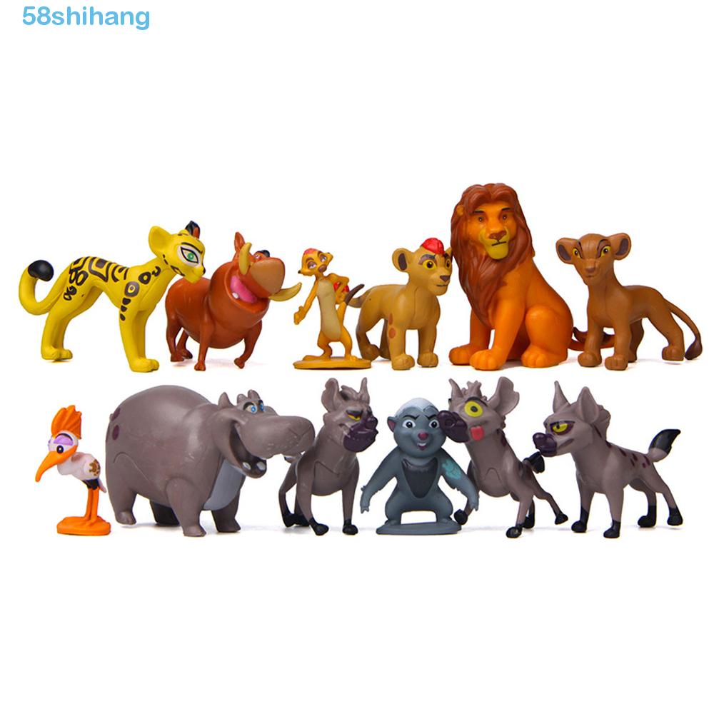SHIHANG The Lion Guard Toys Cartoon Kids Gift Hippo Timon Pumbaa ...