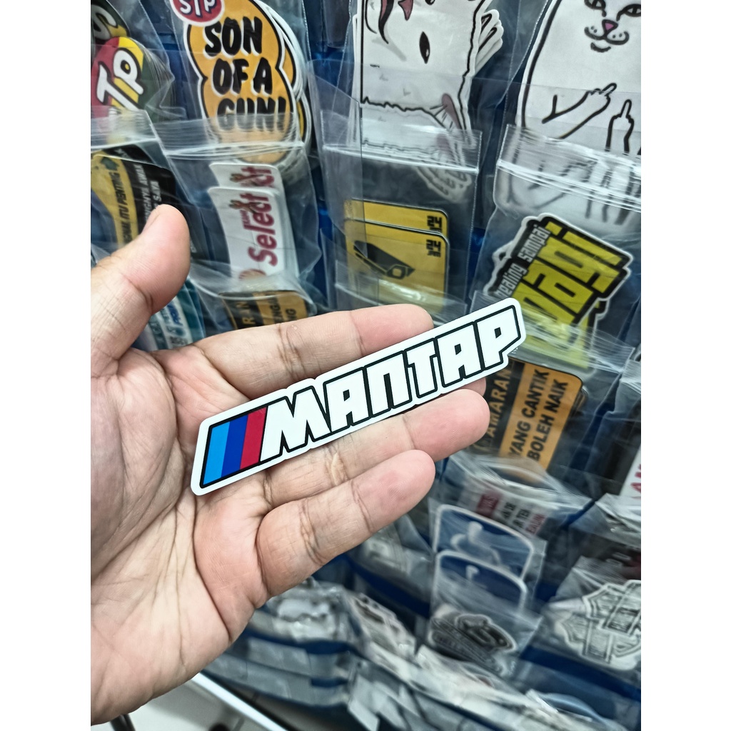 Sticker Mantap BMW (Waterproof with laminate) | Shopee Malaysia