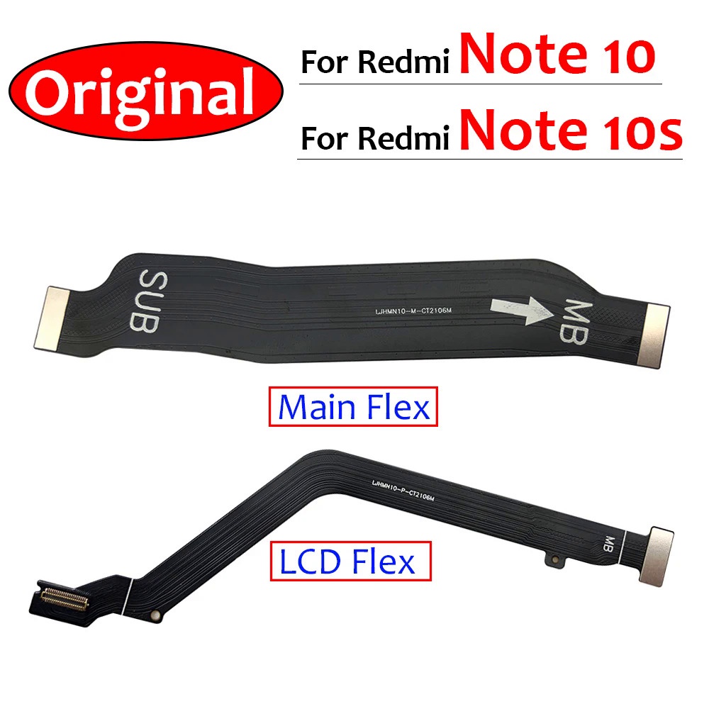 100% Original For Redmi Note 10 / Note 10s Main FPC LCD Display Connect ...