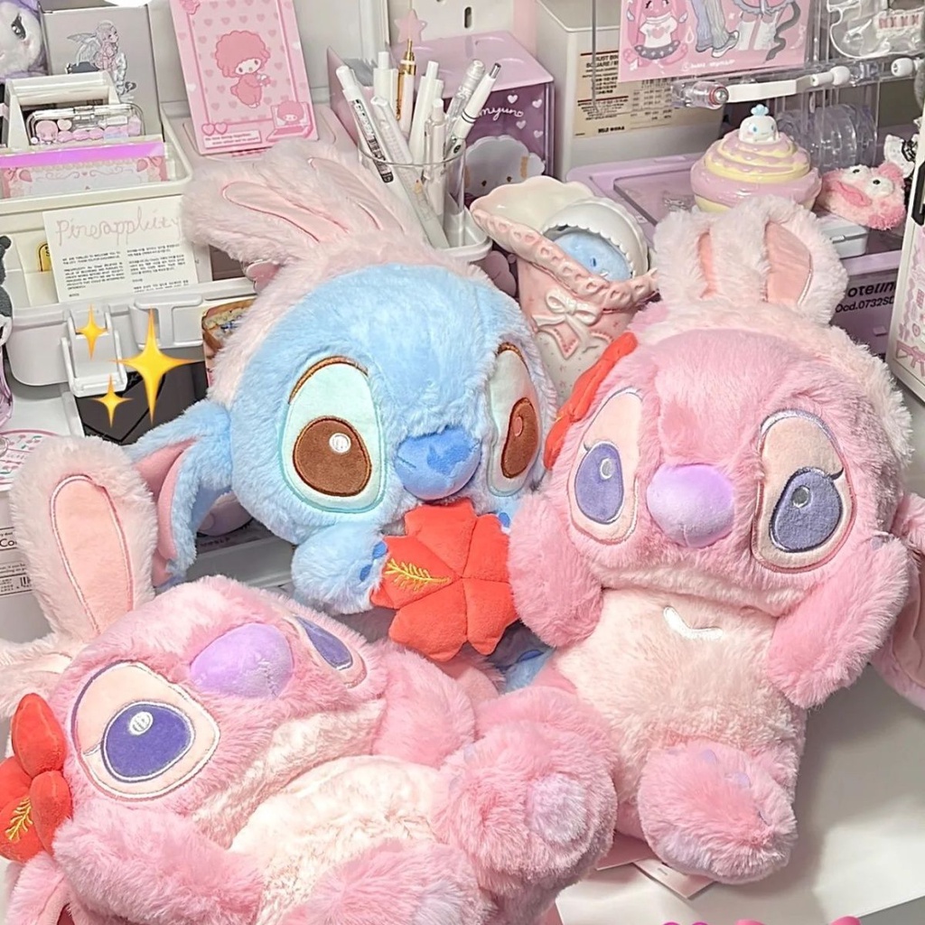 Super Cute Stitch Doll Influencer Angel Doll Plush Toy Girl Pillow ...