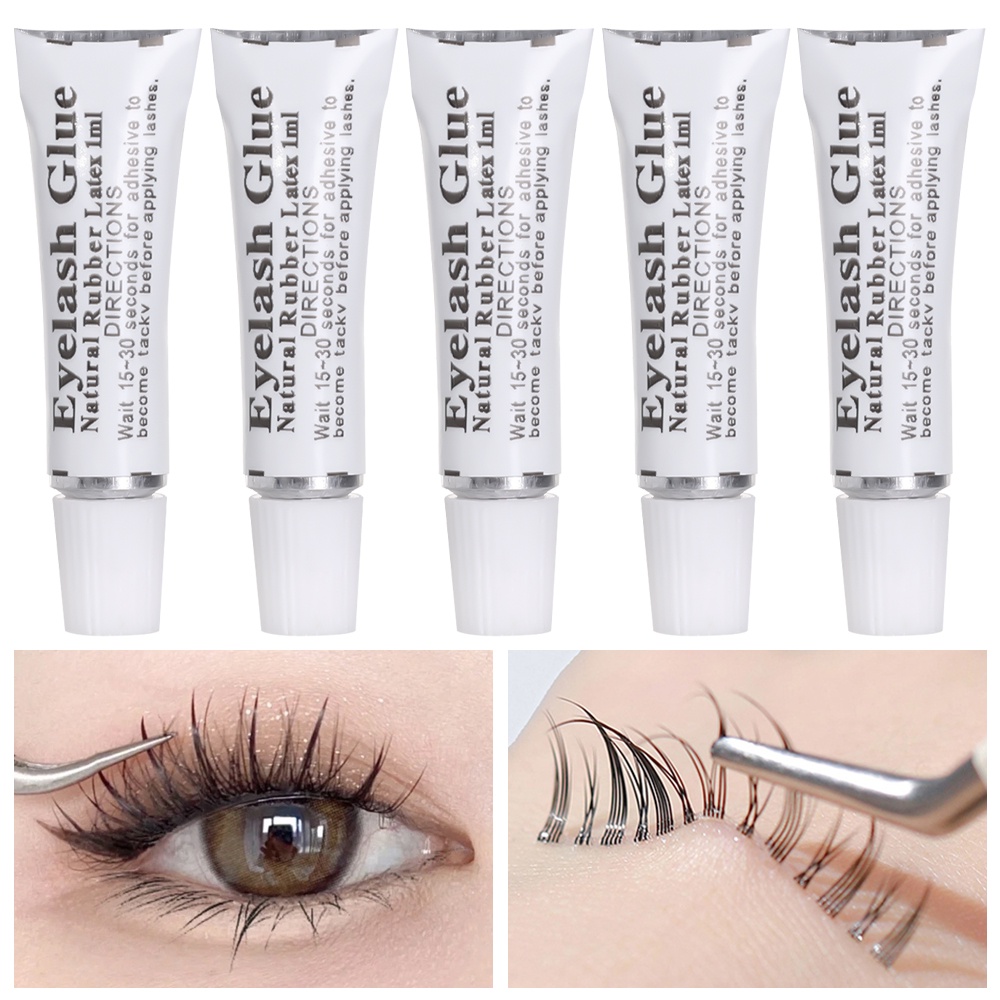 Eye Lash Adhesive - False Eyelash Glue - Super Strong Hold, Clear ...
