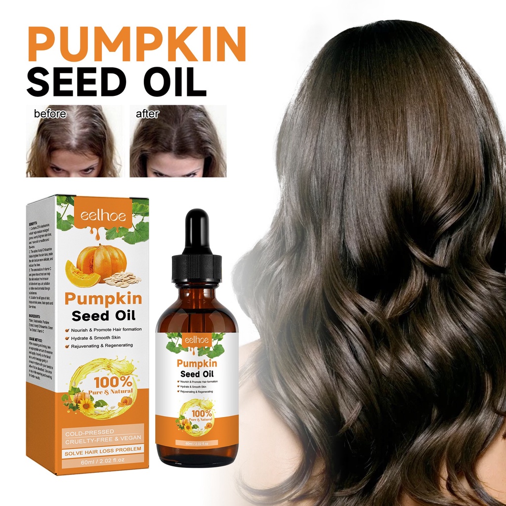 【Buy 1 free 1】 Hair care oil Pumpkin seed hair smoothing oil ...