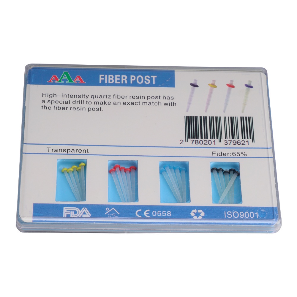 Straight/Spiral Dental Fiber Post Kit Dental Drill Dental Lab Tool ...