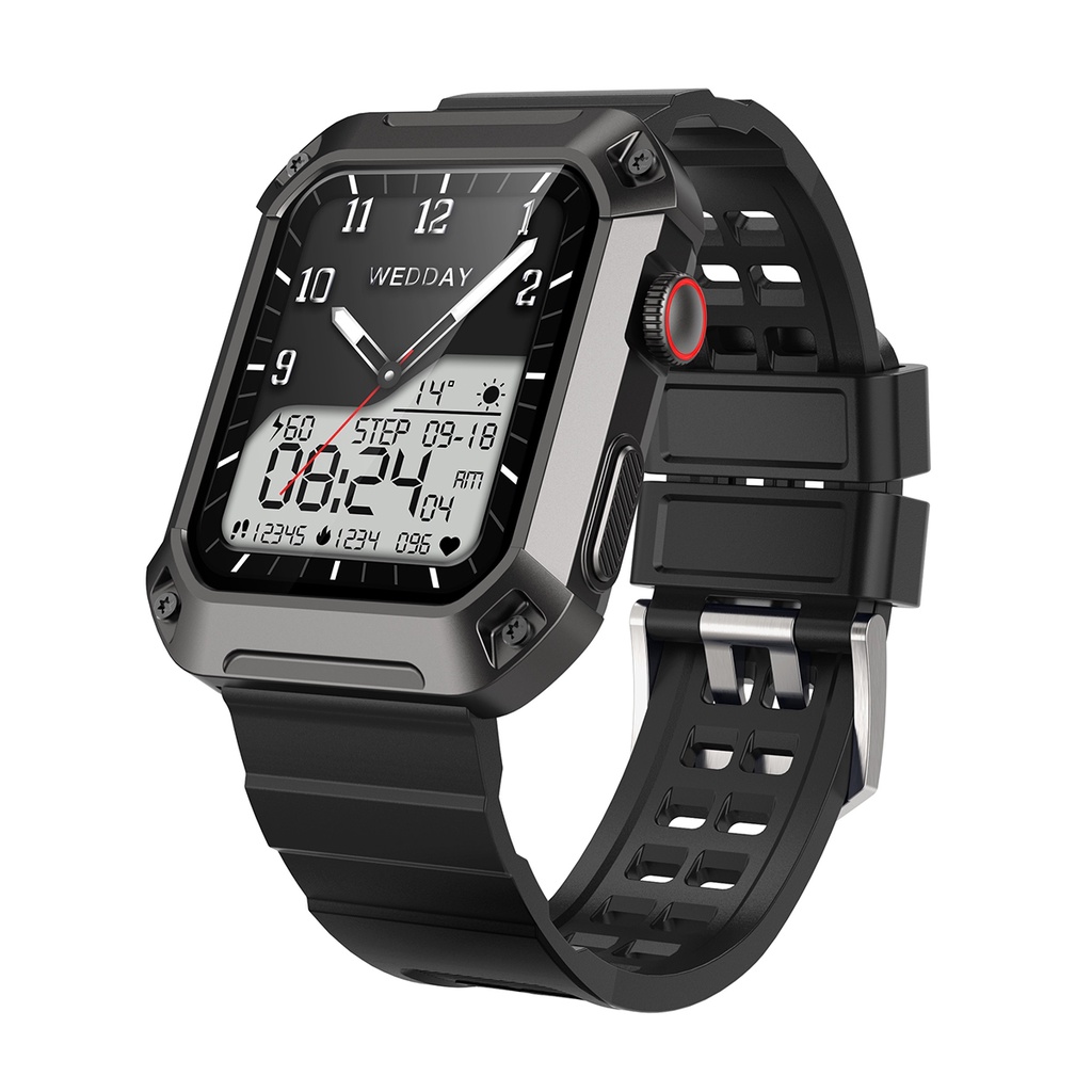New Military Smart Watch IP69K Waterproof 3ATM Rugged Three Defenses ...