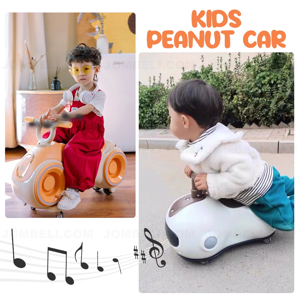 KIDS PEANUT CAR Children's Yo-Yo Car Baby Universal Wheel Child Toddler ...