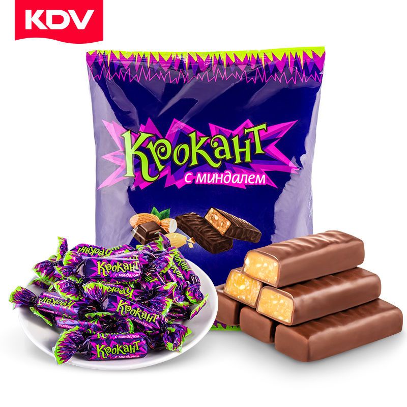 ZEJUN Authentic Russian Purple Candy Candy Chocolate Treats 500g ...