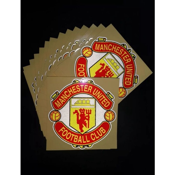 Manchester United Logo Sticker （Reflective） | Shopee Malaysia